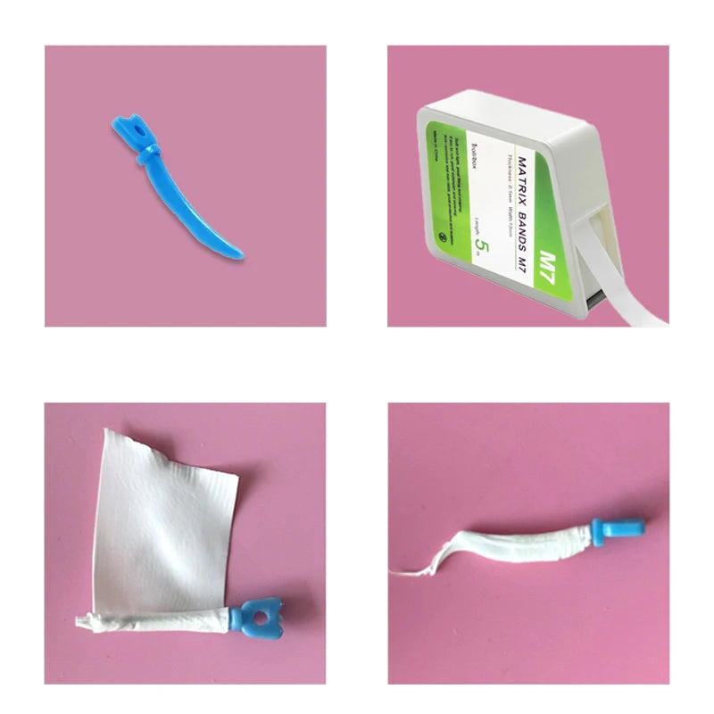 5m/roll Dental Teflon Matrix Bands Anti-corrosive Non-Stick Matrix Str ...
